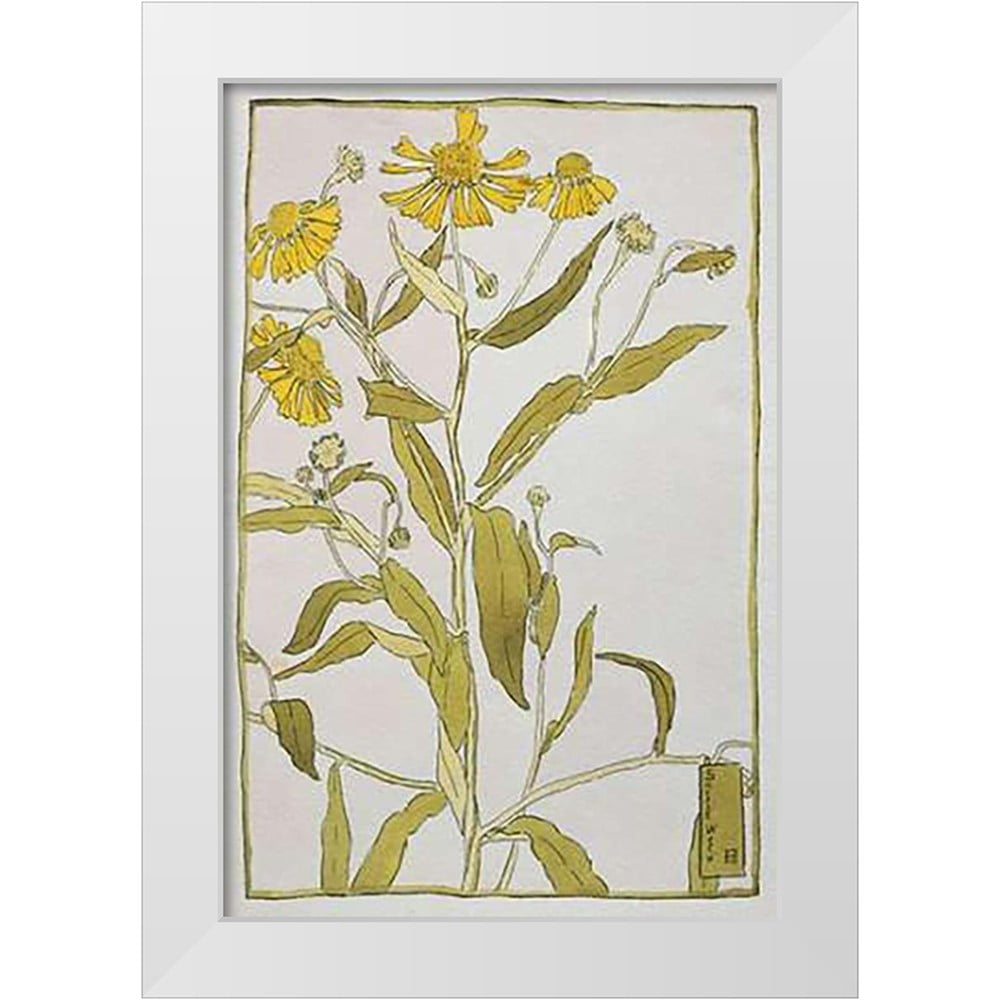 Overbeck, Hannah Borger 11x14 White Modern Wood Framed Museum Art Print ...