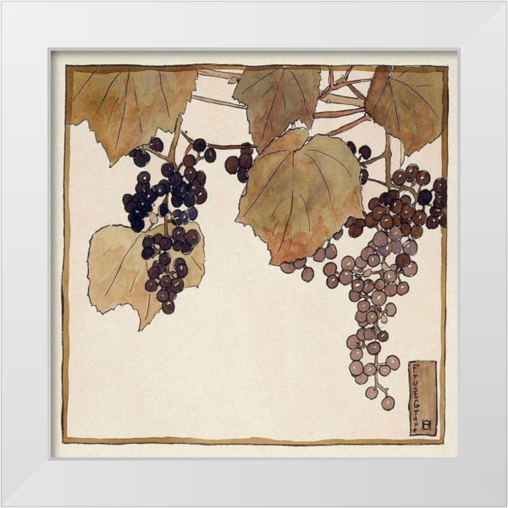 Overbeck, Hannah Borger 12x12 White Modern Wood Framed Museum Art Print ...