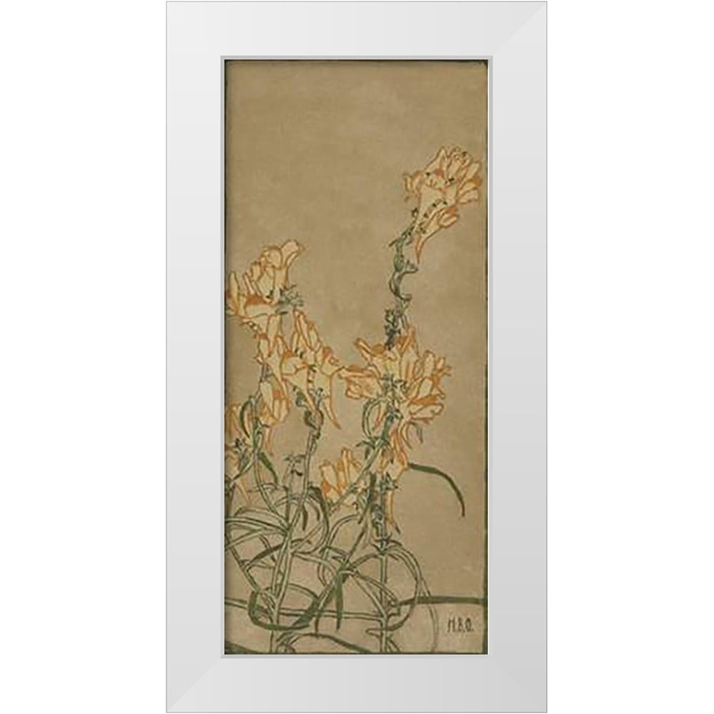 Overbeck, Hannah Borger 13x24 White Modern Wood Framed Museum Art Print ...