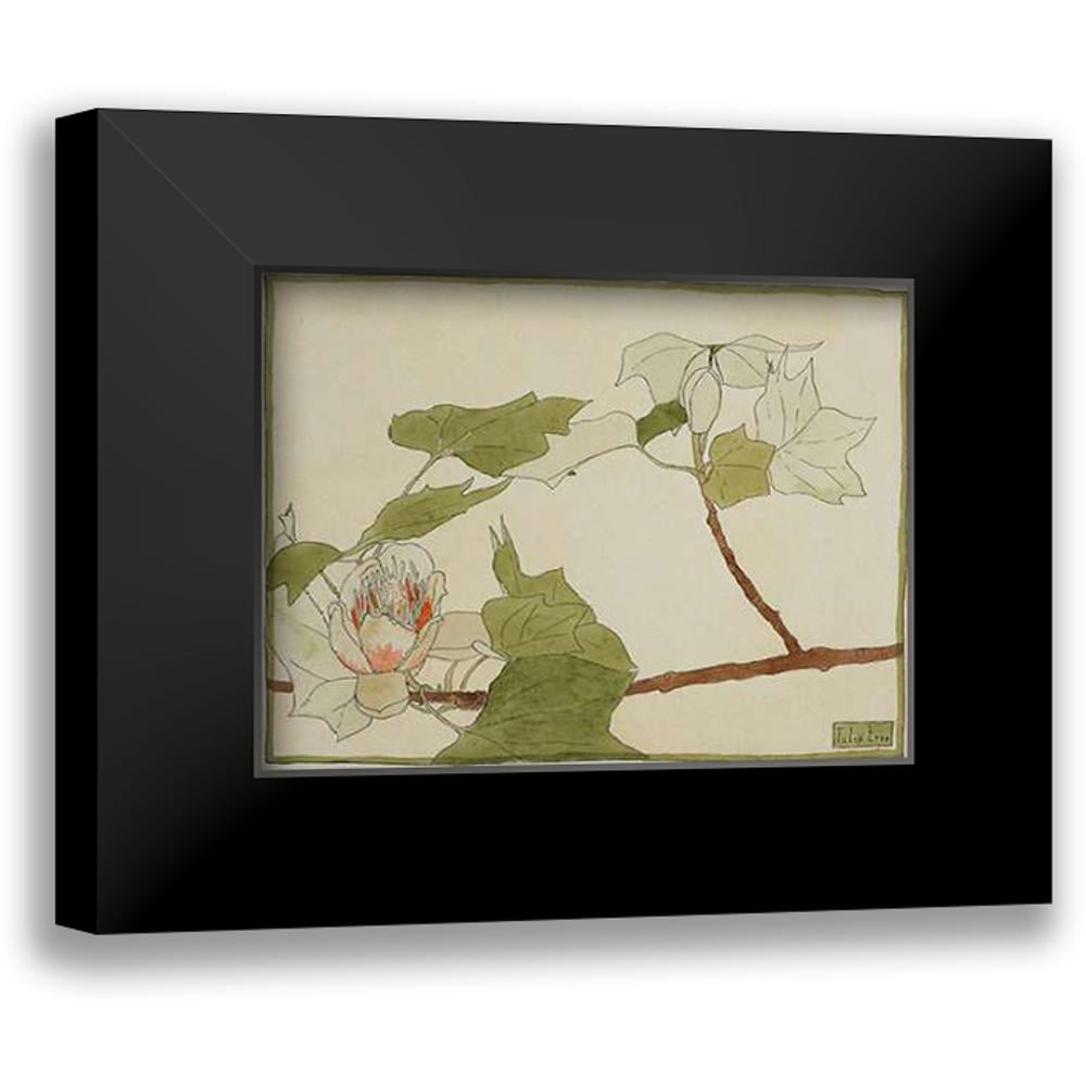 Overbeck, Hannah Borger 14x12 Black Modern Framed Museum Art Print ...