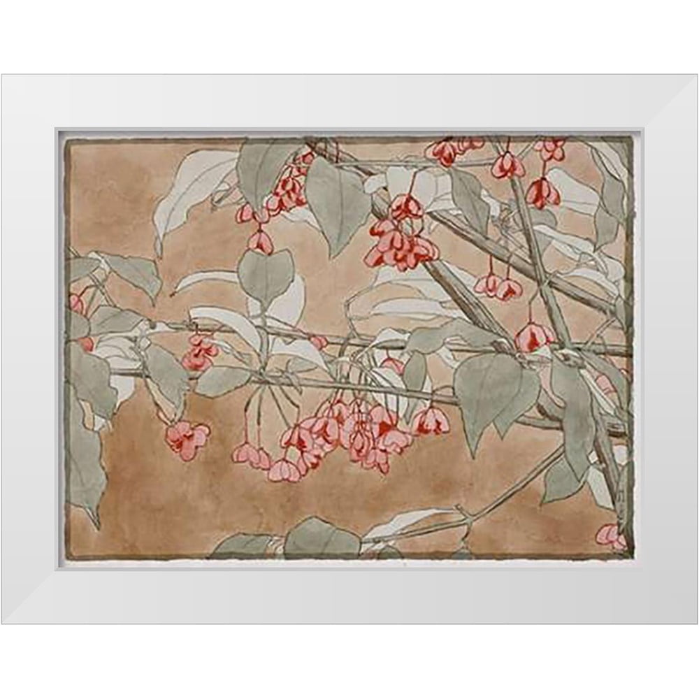 Overbeck, Hannah Borger 14x12 White Modern Wood Framed Museum Art Print ...