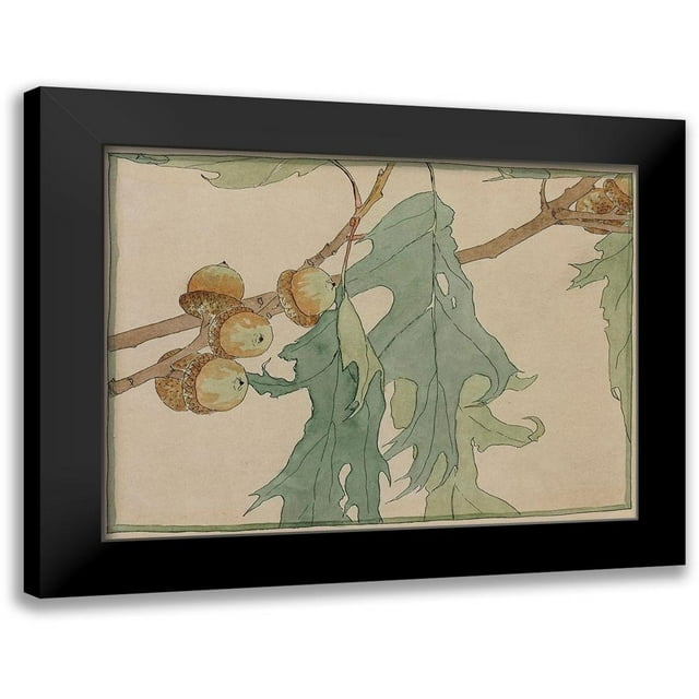 Overbeck, Hannah Borger 18x15 Black Modern Framed Museum Art Print ...