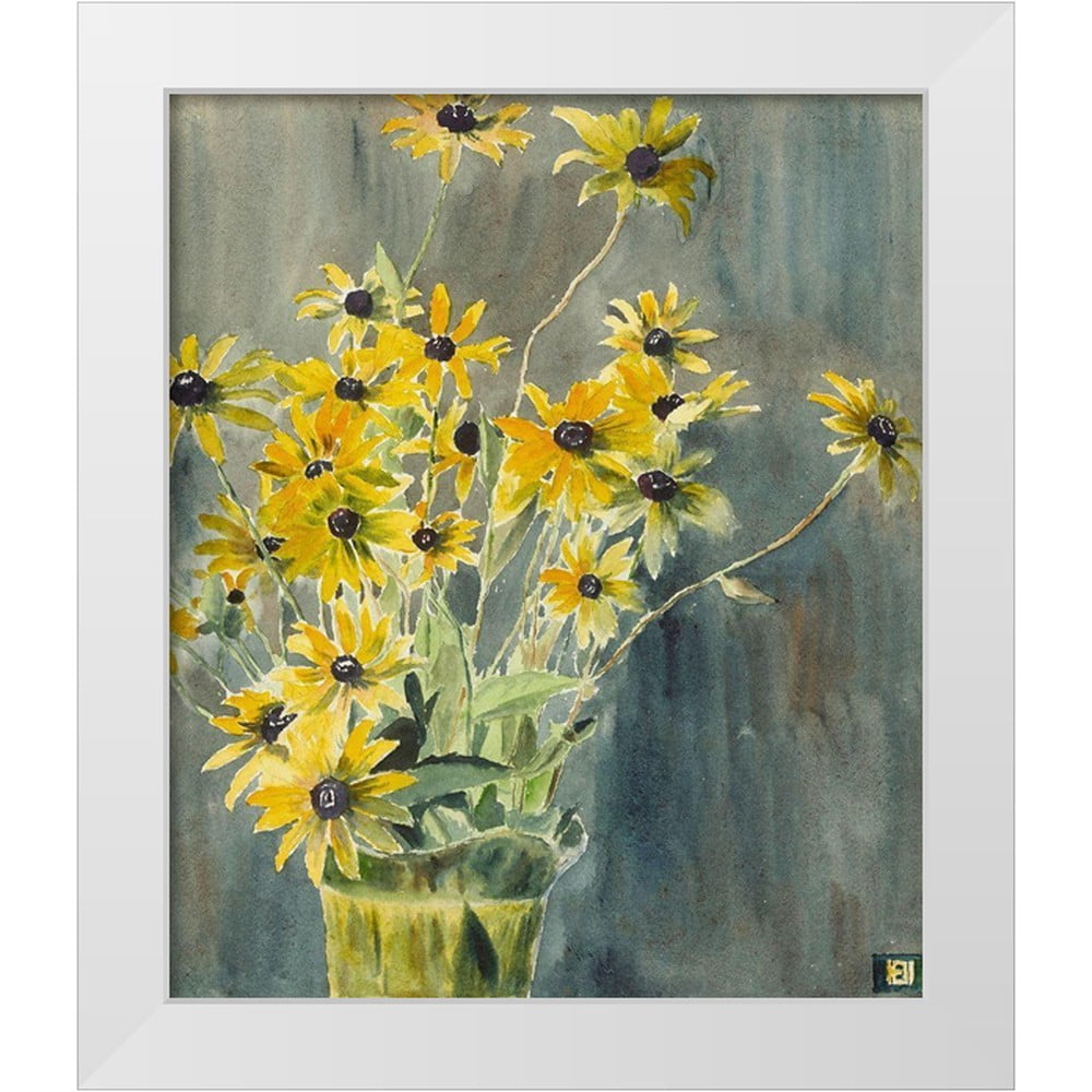 Overbeck, Hannah Borger 20x23 White Modern Wood Framed Museum Art Print ...