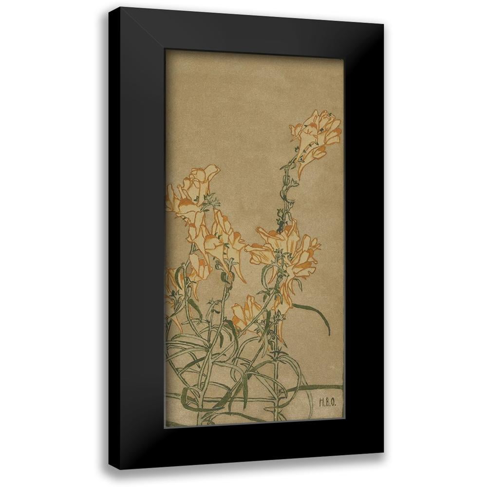 Overbeck, Hannah Borger 8x14 Black Modern Framed Museum Art Print ...