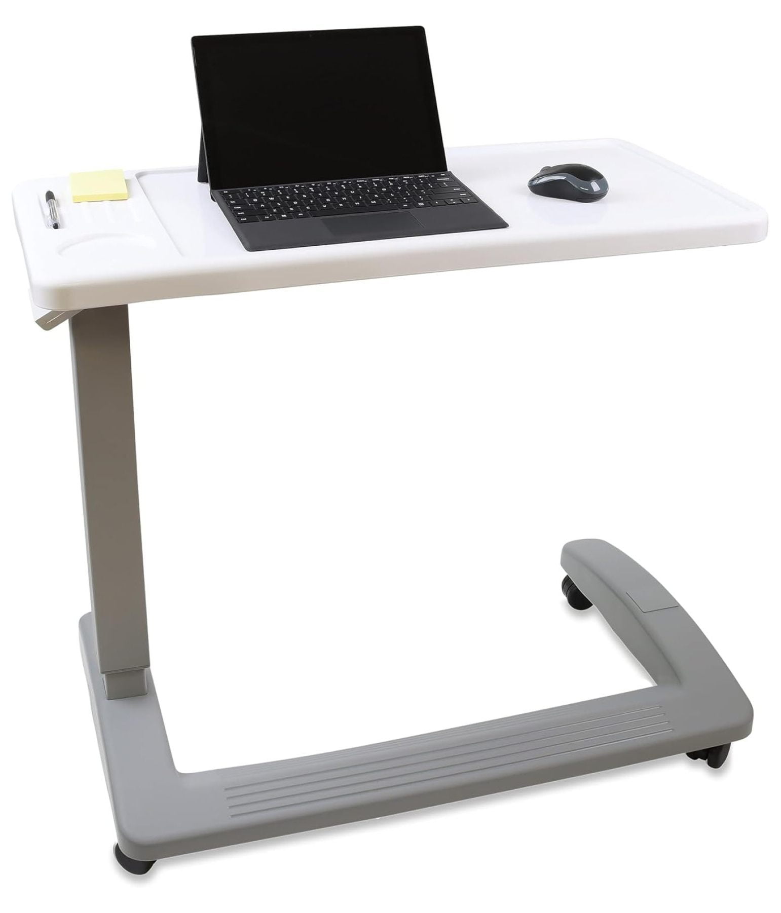 Overbed Table and Hospital Bed Table - Table with Wheels - Over The Bed ...