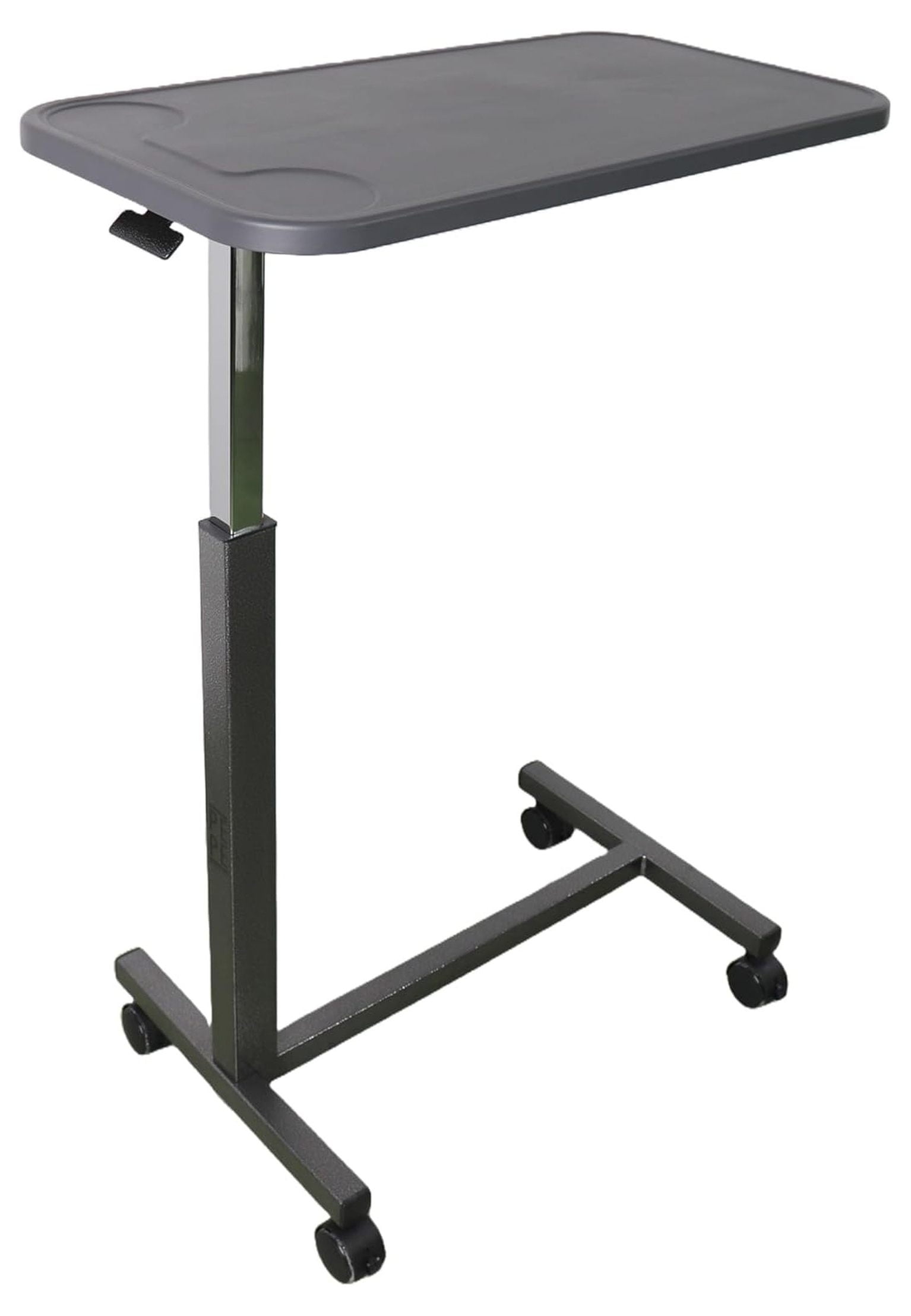 - Overbed Table with Wheels Adjustable Height (Sturdy Frame), Hospital ...