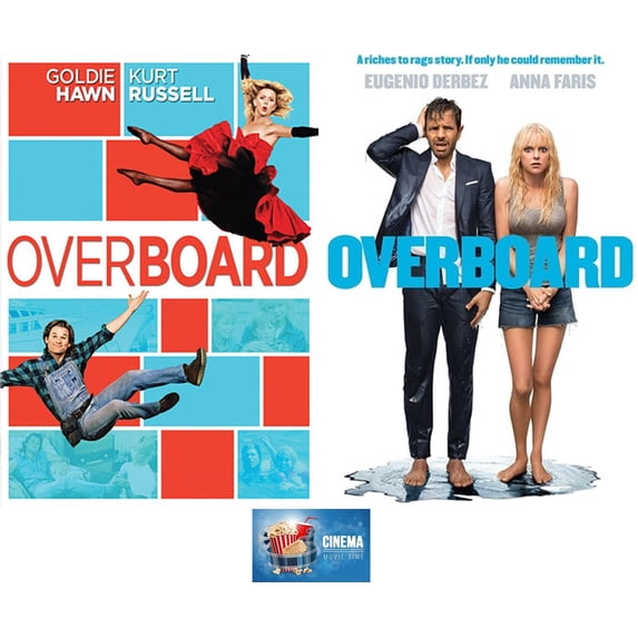 Overboard Original Goldie Hawn & Overboard Remake Anna Faris 2 DVD Set ...