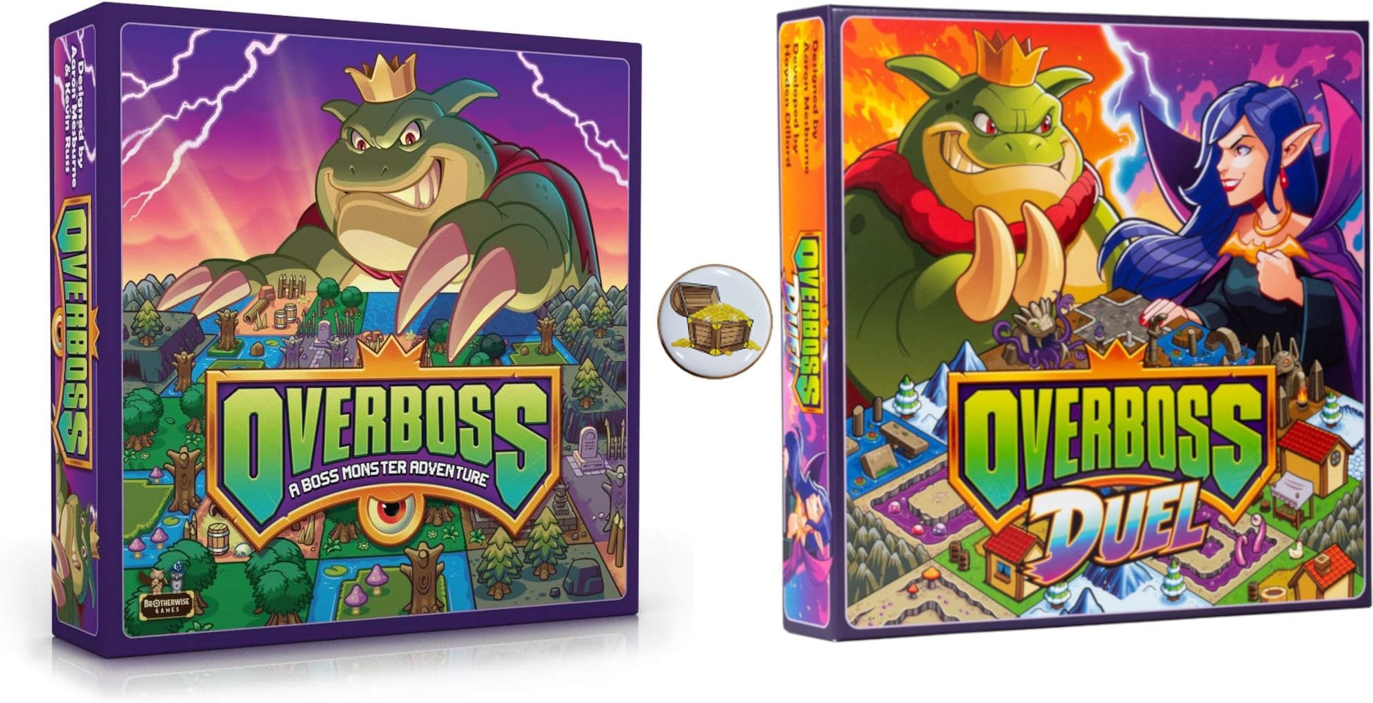 Overboss Bundle of Base MMF7 Game and Overboss Duel and a Treasure ...