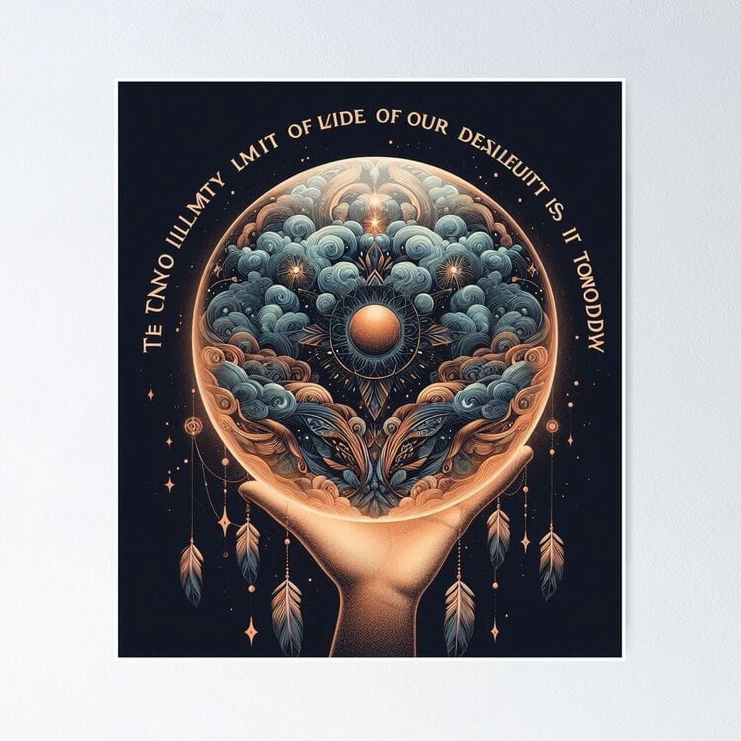 Overcoming Doubts: Unlocking Tomorrow™s Potential UNFRAMED Poster ...