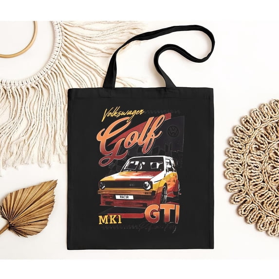 Overd Retro Muscle Car Style Bag – Vintage Auto Graphic , Classic ...