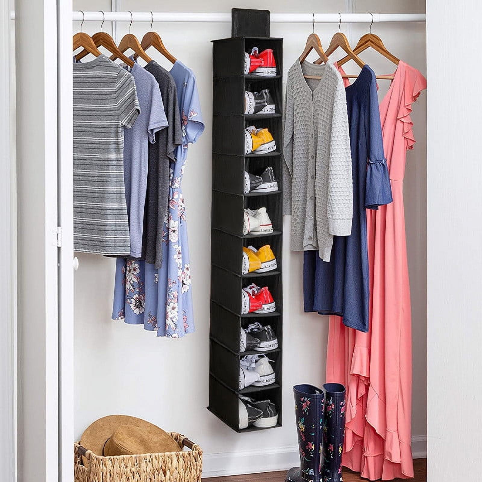 Overdoor Shoe Organizer Overdoor Hanging Shoe Organizer Storage Rack ...