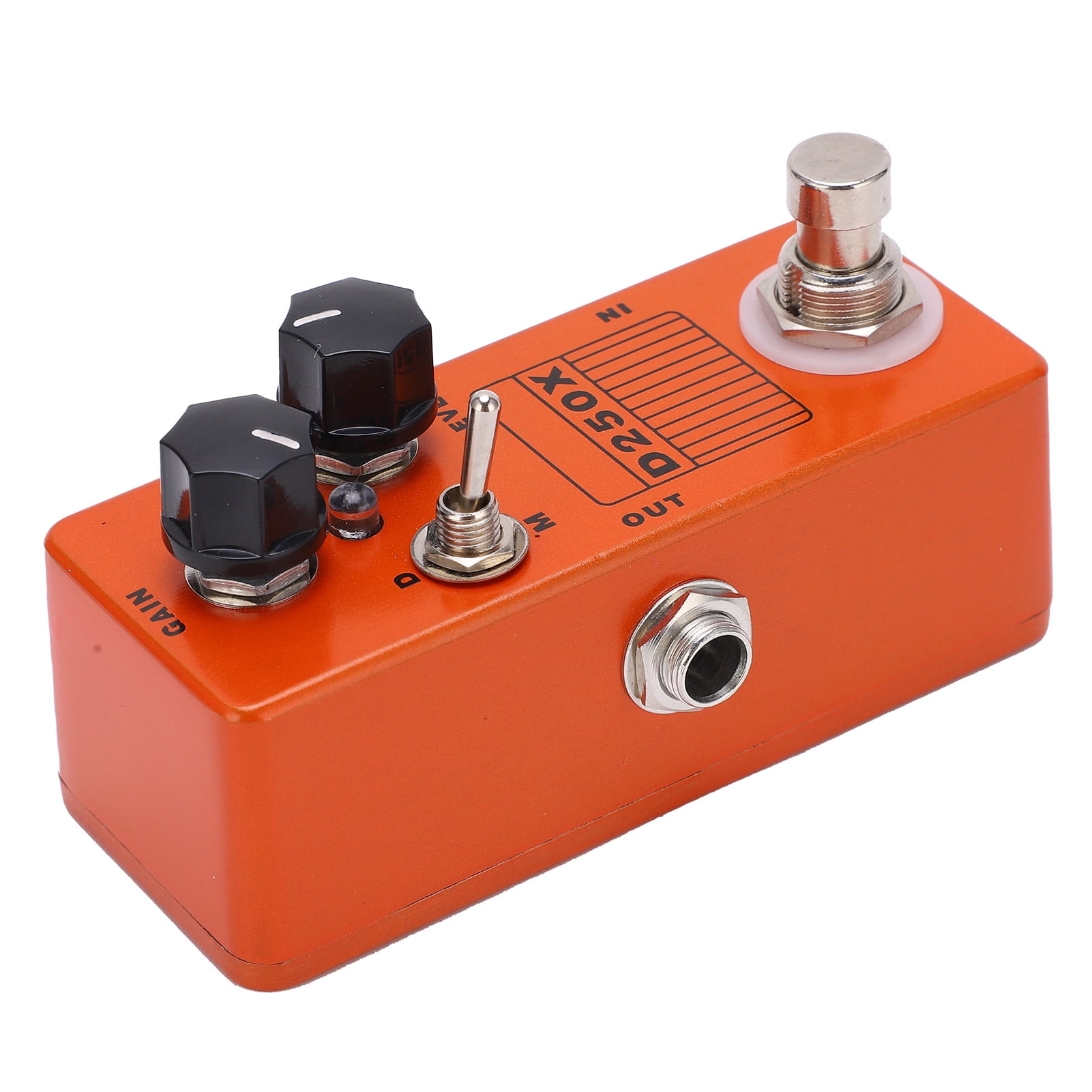 Overdrive Effect Analog Preamplifier Effector Gain Level Control Electric Guitar Accessories ...