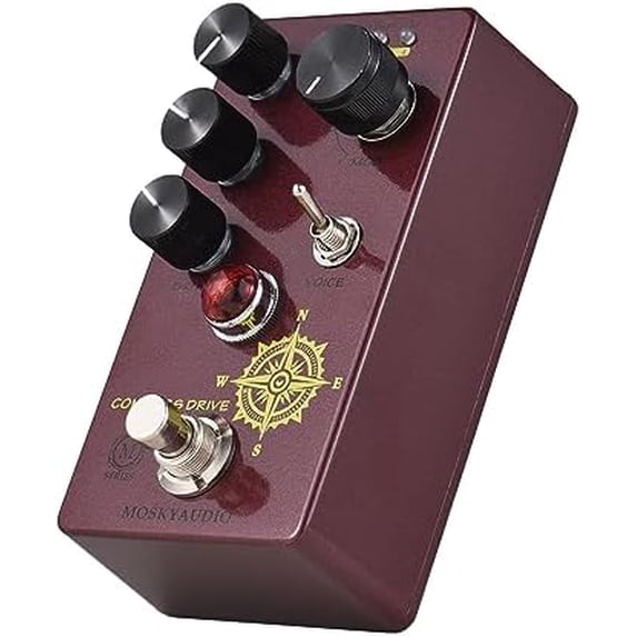 Overdrive Guitar Effect Pedal 4 Mode Switch & Volume/Tone/Drive ...