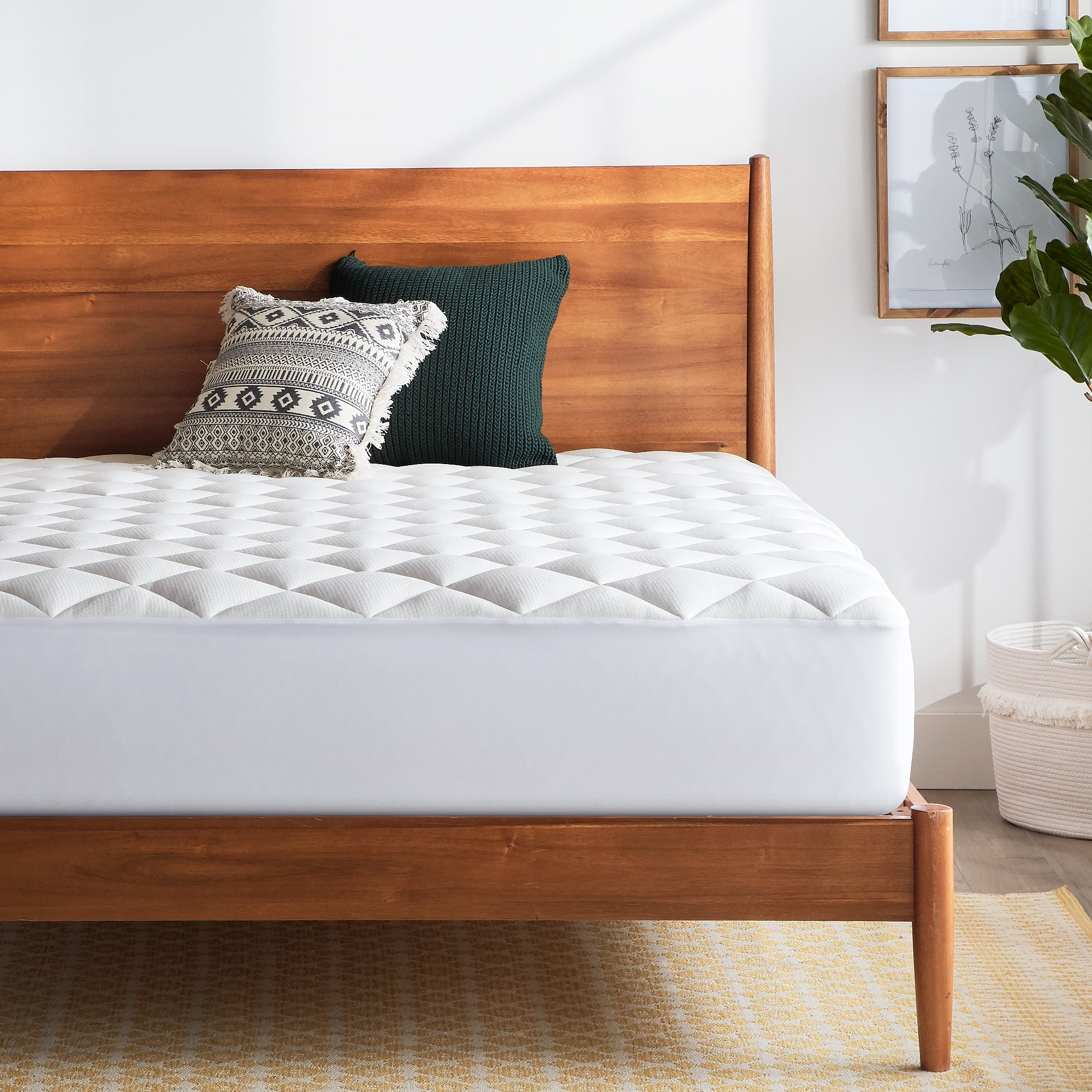 Overfilled Mattress Pad, Full, Rest Haven - Walmart.com