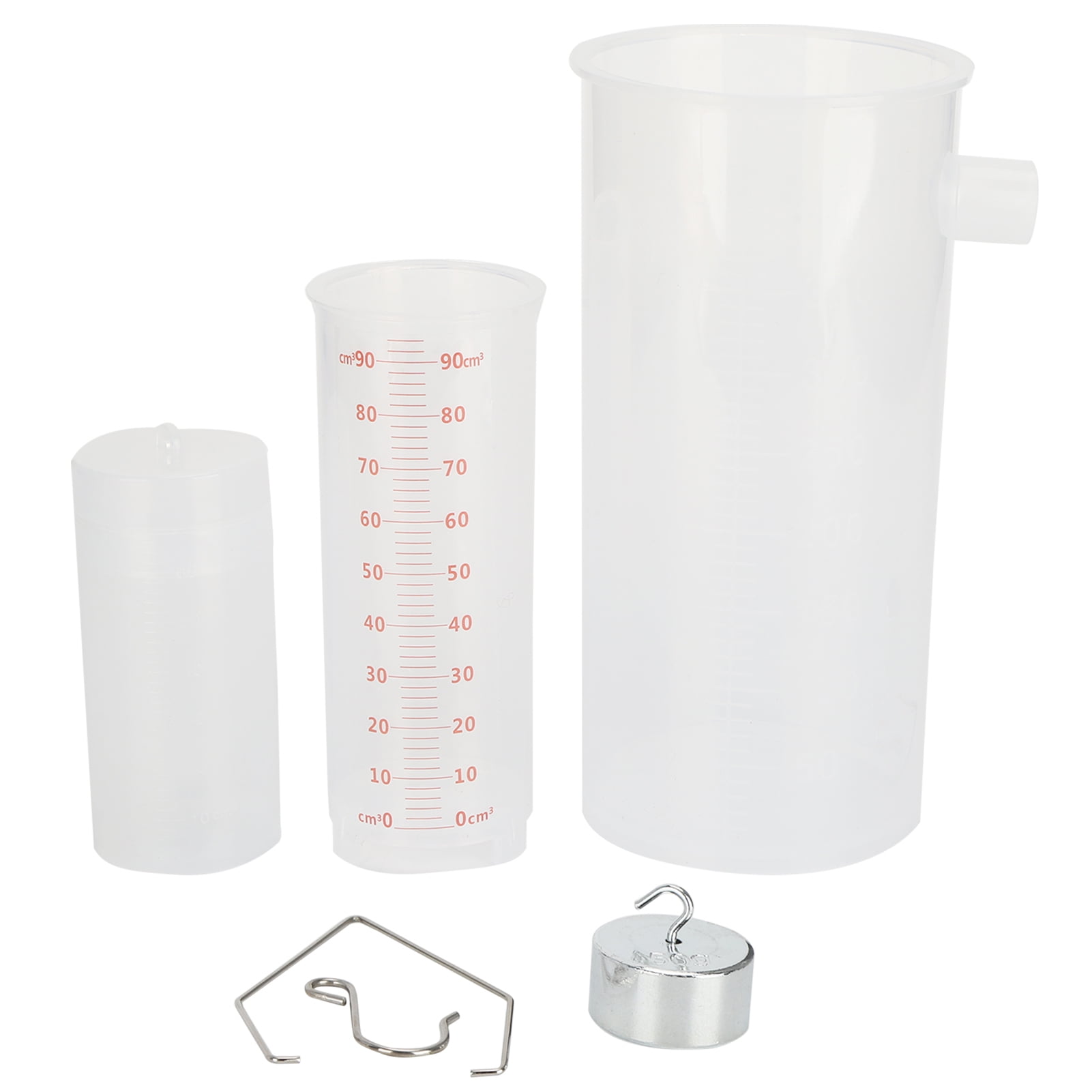 Overflow Cup & Measuring Tube for Physics Experiment and Teaching (180 ...