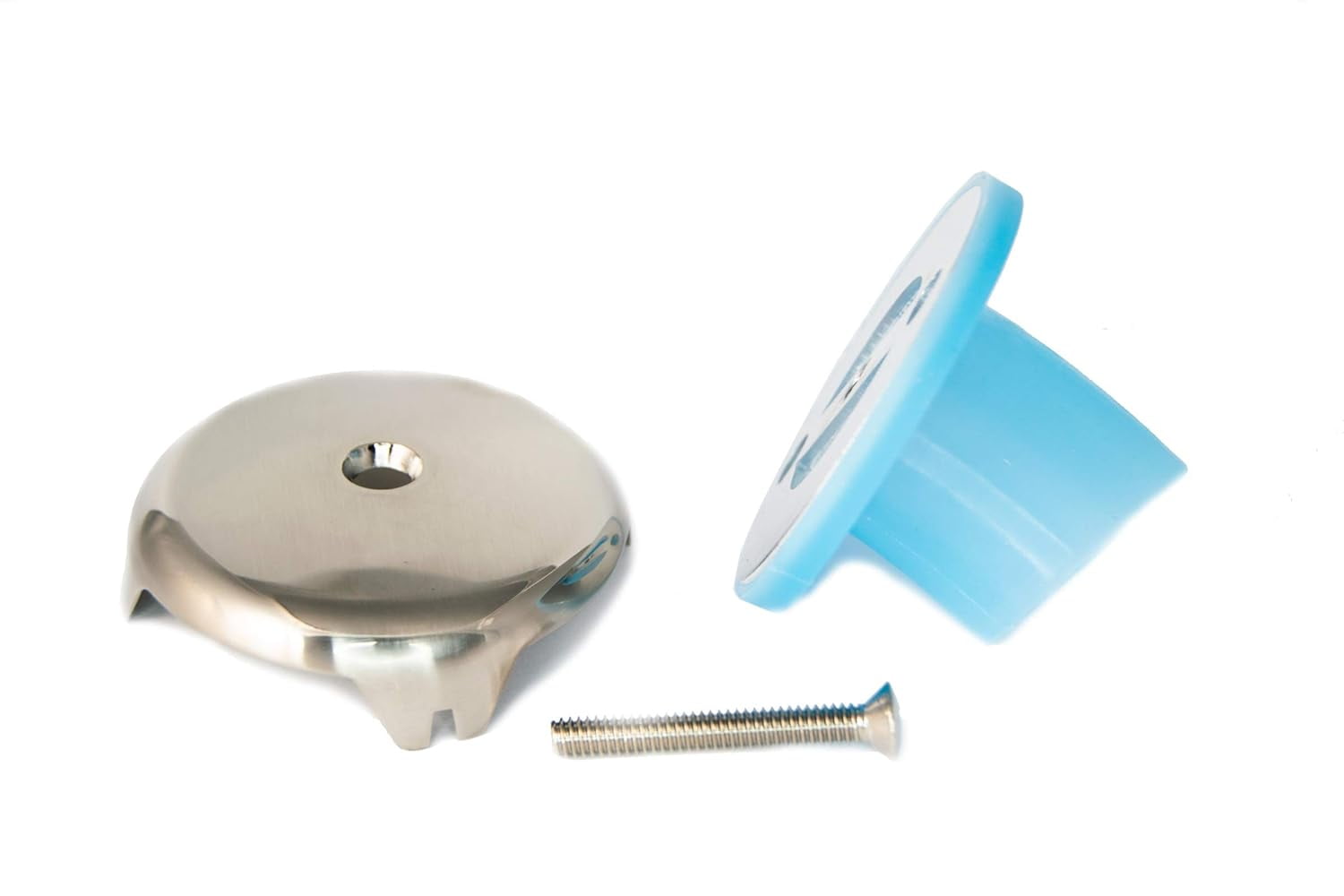 Overflow Gasket Kit with Overflow Cover for Stopping Tub Leaks, Brushed ...