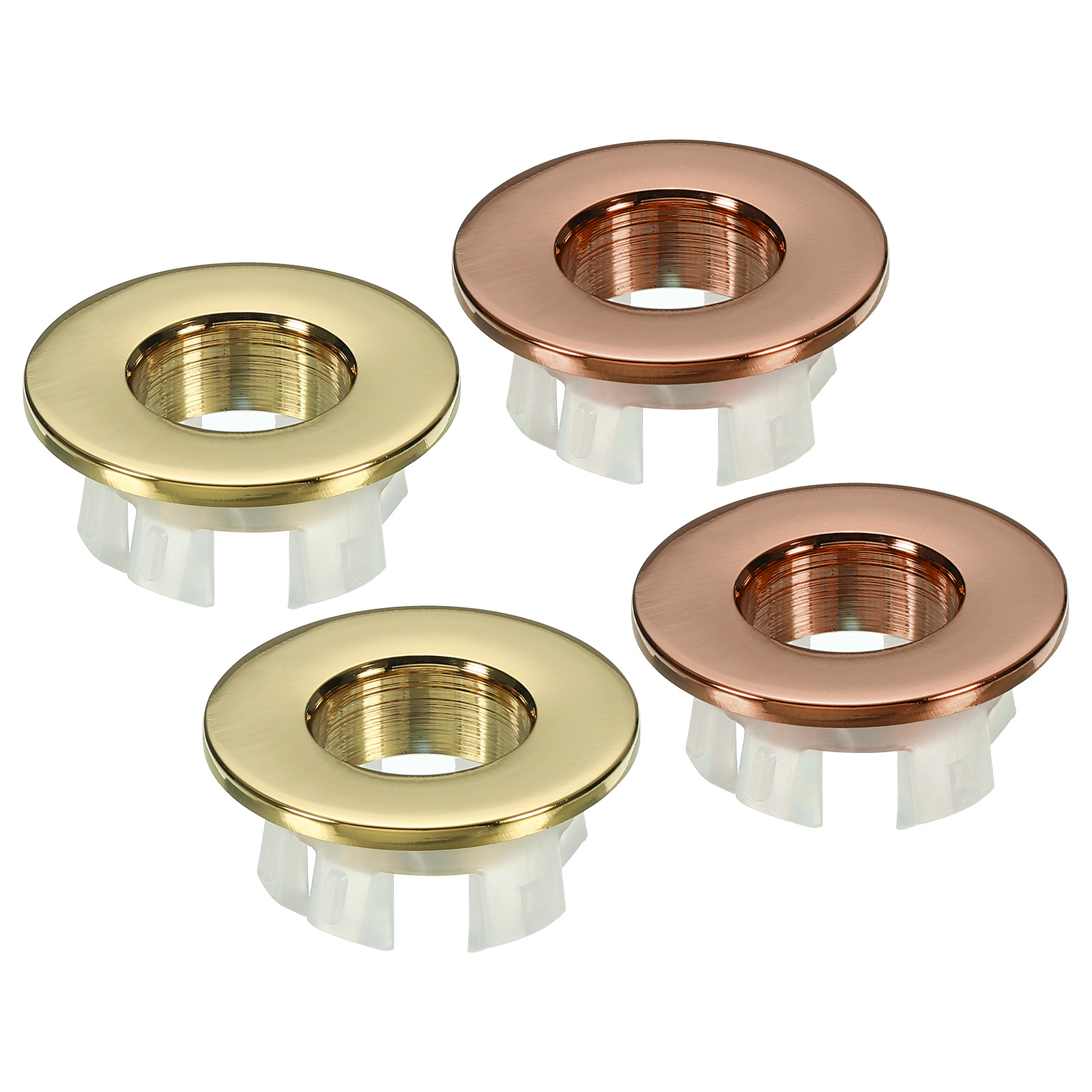 Overflow Ring Sink Round Cover Basin Trim Brass Insert in Hole Round ...