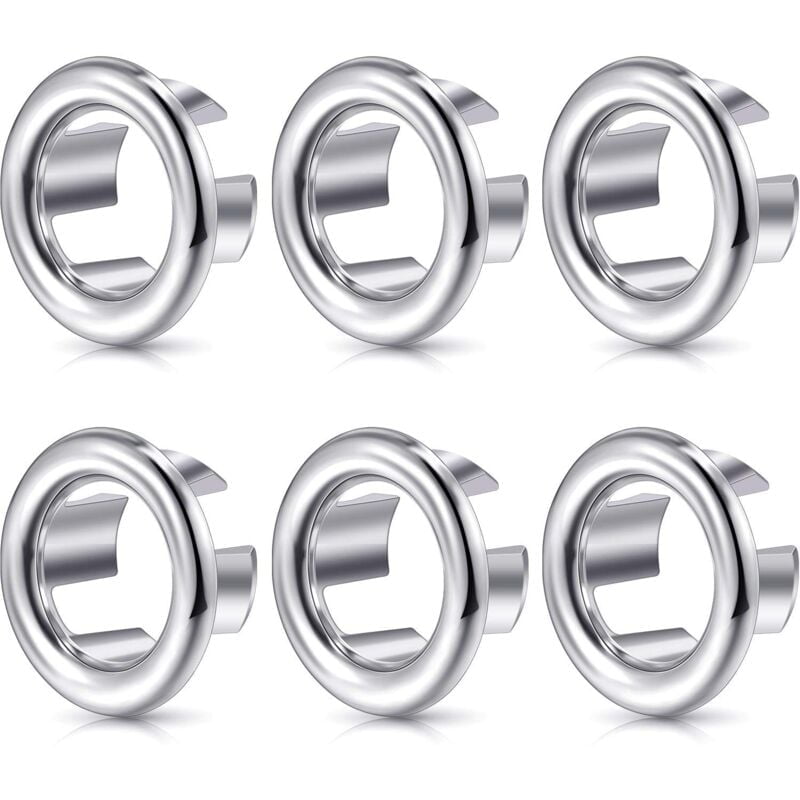 Overflow Rings for Sink - Decorative Drain Covers for Kitchen Bathroom ...
