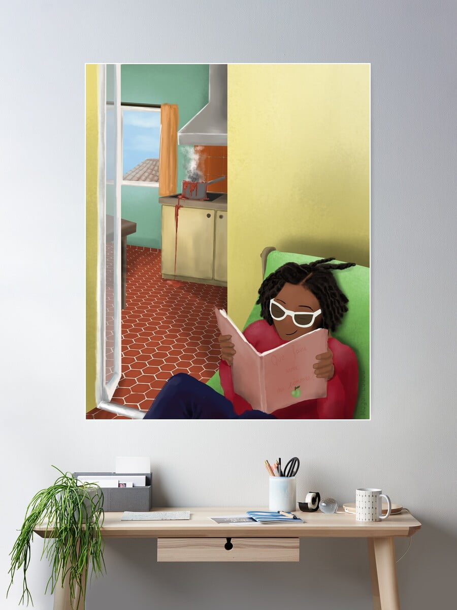 Overflowing Pan Poster Wall Art, Modern Wall Decor For Living Room ...