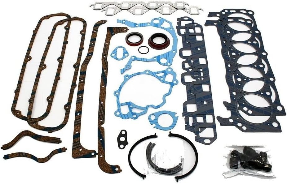 Overhaul Engine Rebuild Gasket Set compatible with 1975-83 Small Block ...