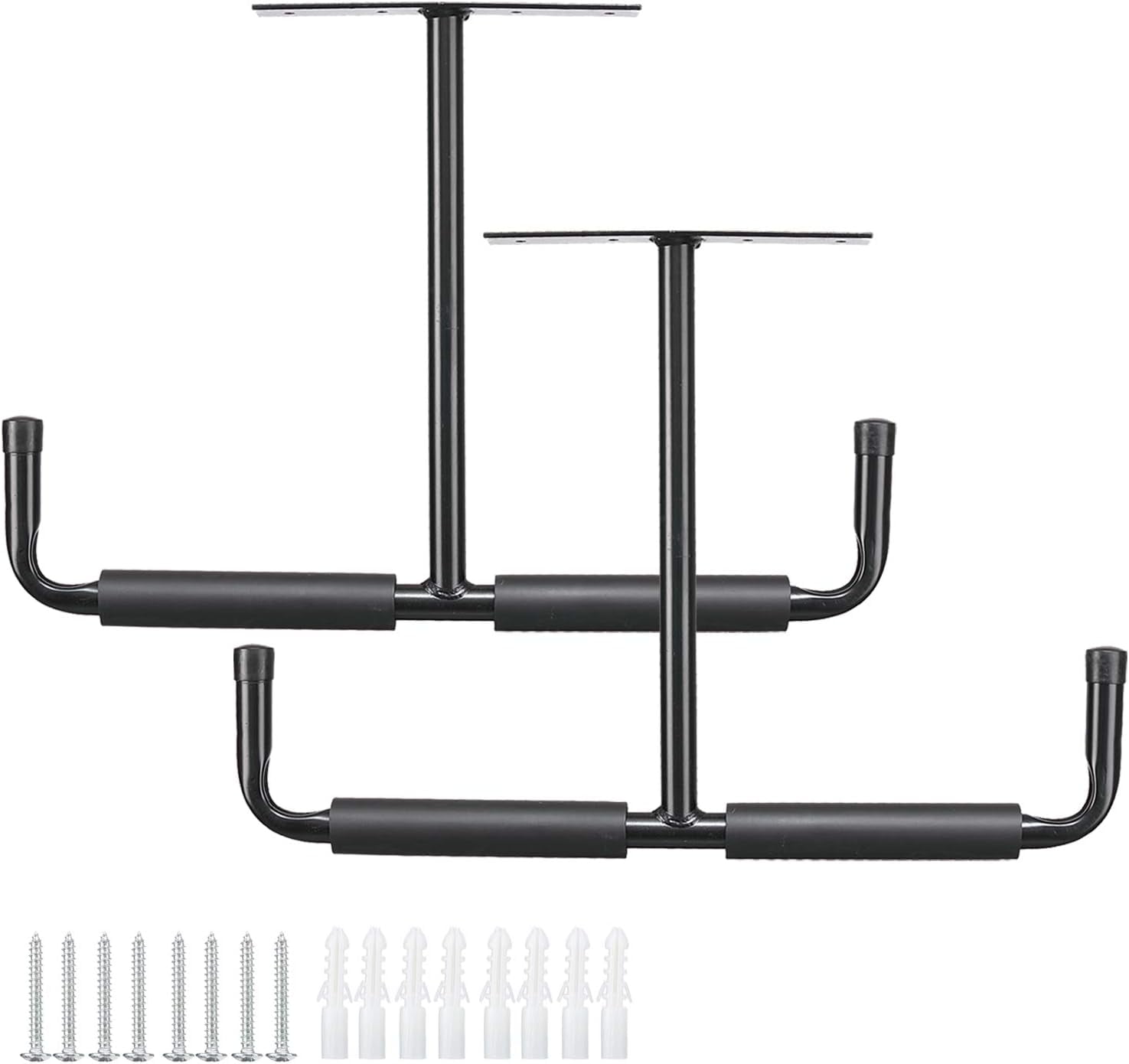 Overhead Garage Storage Rack, 16.5 Inch Heavy Duty Ceiling Double ...