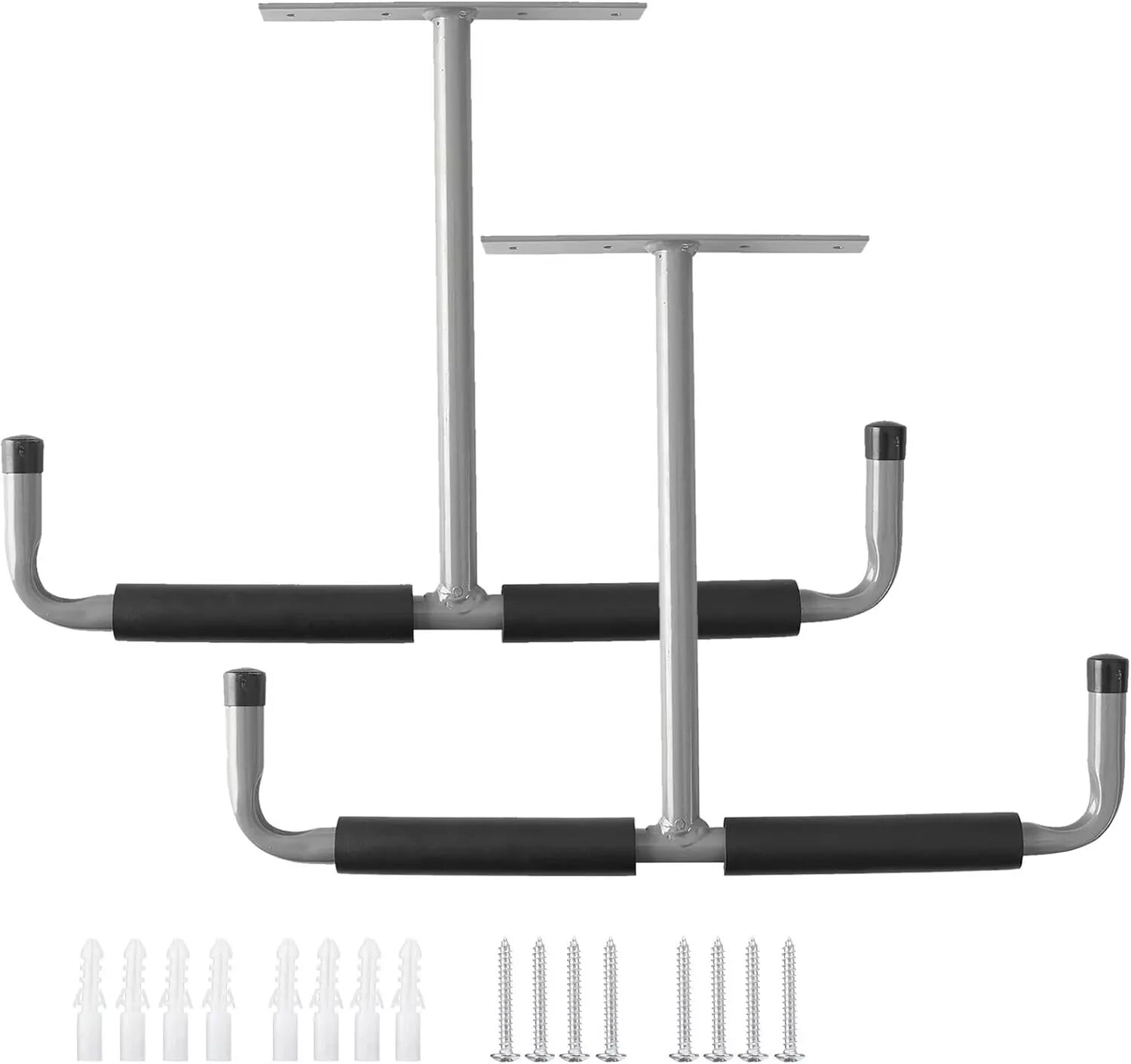 Overhead Garage Storage Rack, 16.5 Inch Heavy Duty Ceiling Double ...