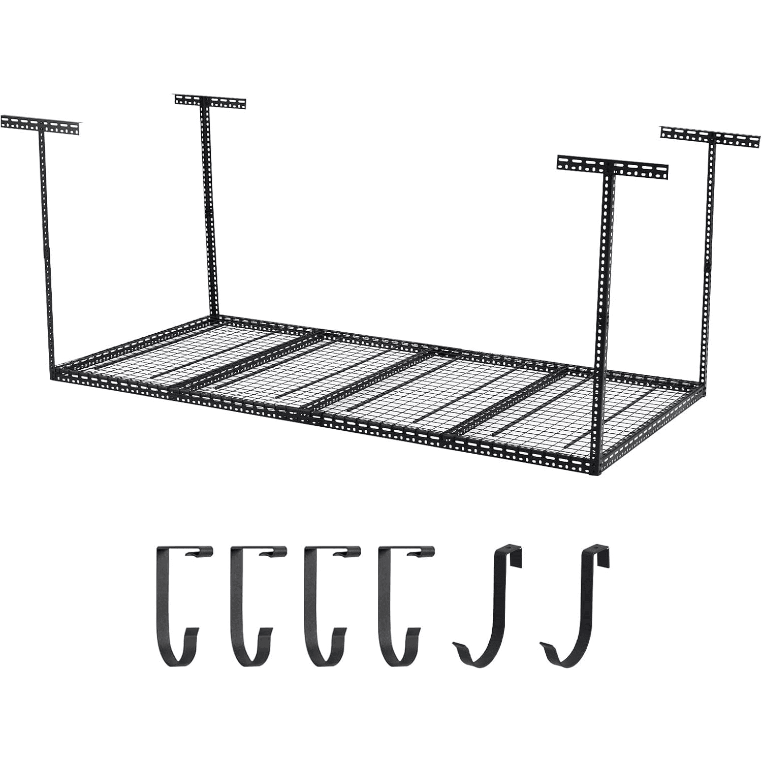 Overhead Garage Storage Rack Adjustable Garage Storage Organization ...