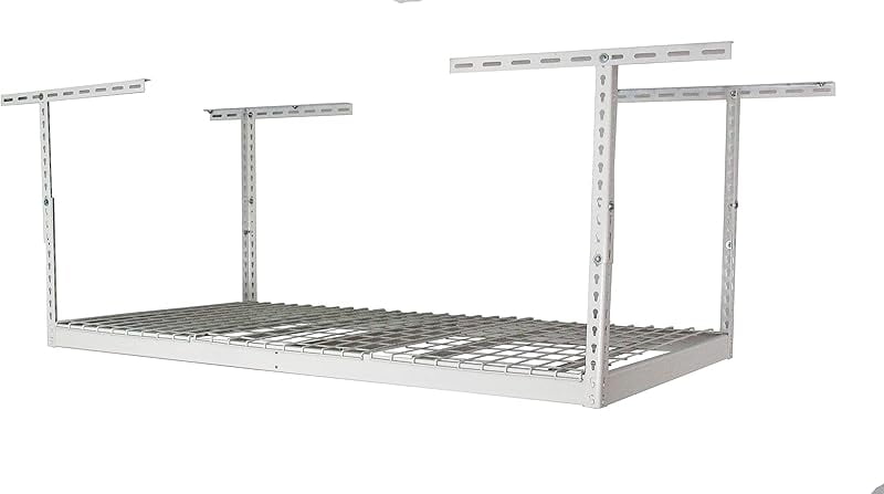 Overhead Garage Storage Rack - Heavy Duty Racks for Garage with 400 lb ...