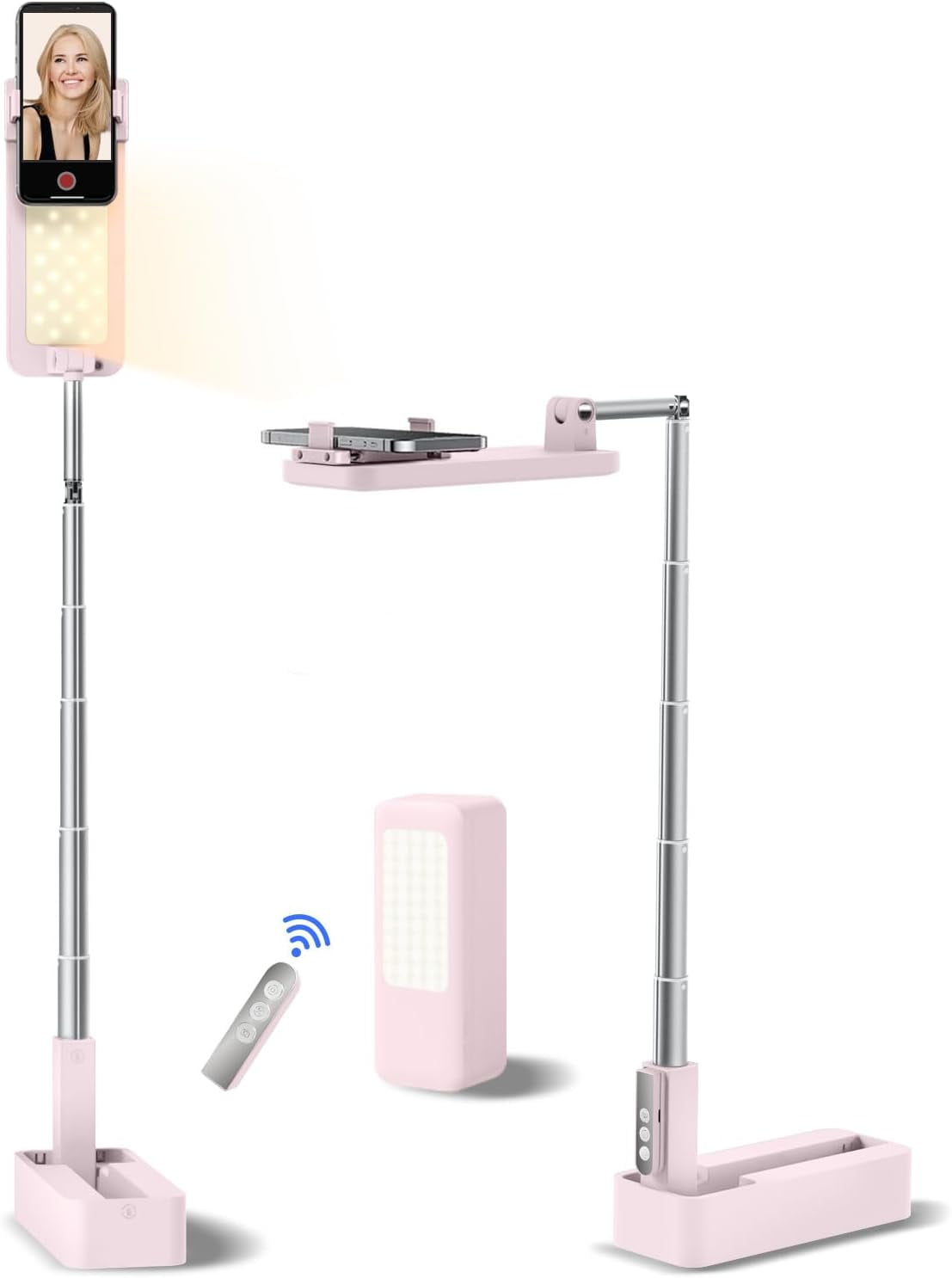 Overhead Phone Stand for Recording,Overhead Phone Mount, Foldable ...