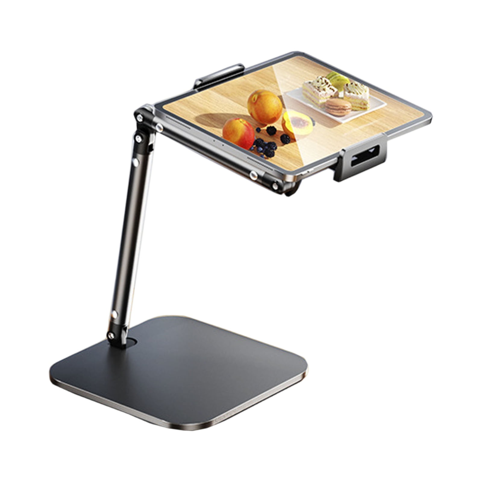 Overhead Shooting Phone Stand with Metal Base, Adjustable Desktop Live ...