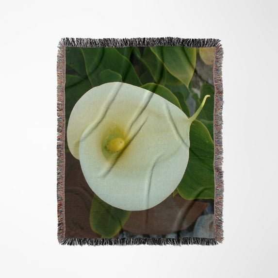 Overhead Shot Heart Shaped Cream Calla Lily-Associate To Weddings ...