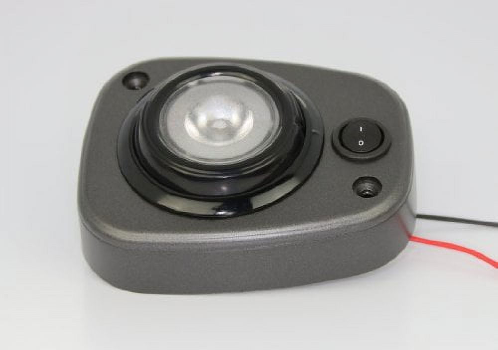 Overhead dome light eyeball LED fixture for RV, Boat, Car, Auto or ...