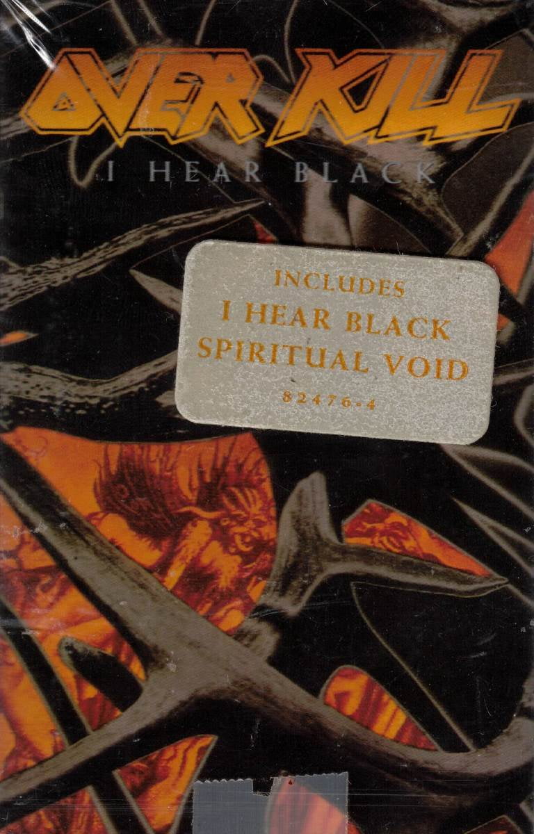 Overkill - I Hear Black (Cassette) - Walmart.com