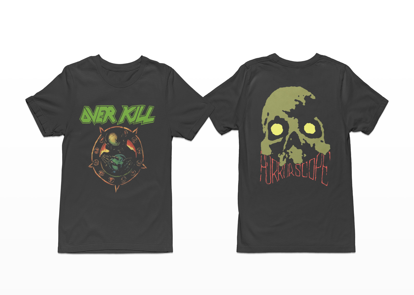 Overkill Rock Band 2005 Tour, 2 Sided, Vintage Graphic 100% Cotton ...