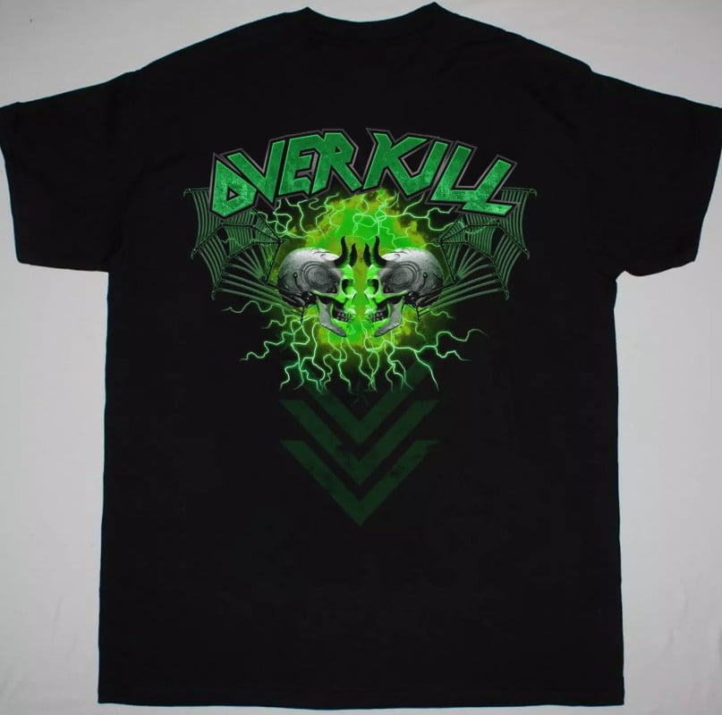 Overkill T-Shirt Dawn Of The Decade Shirt Black Unisex All Size ...