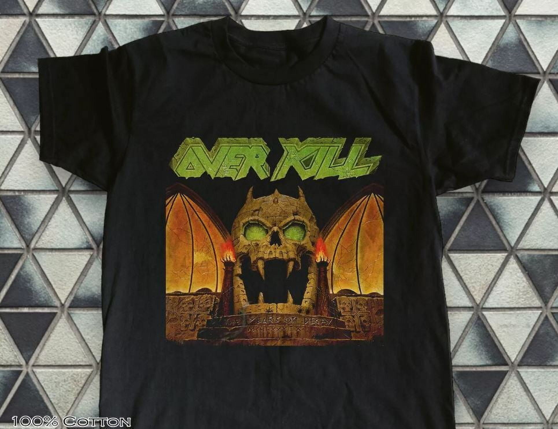 Overkill - The Years of Decay T-shirt, Multi color - Walmart.com