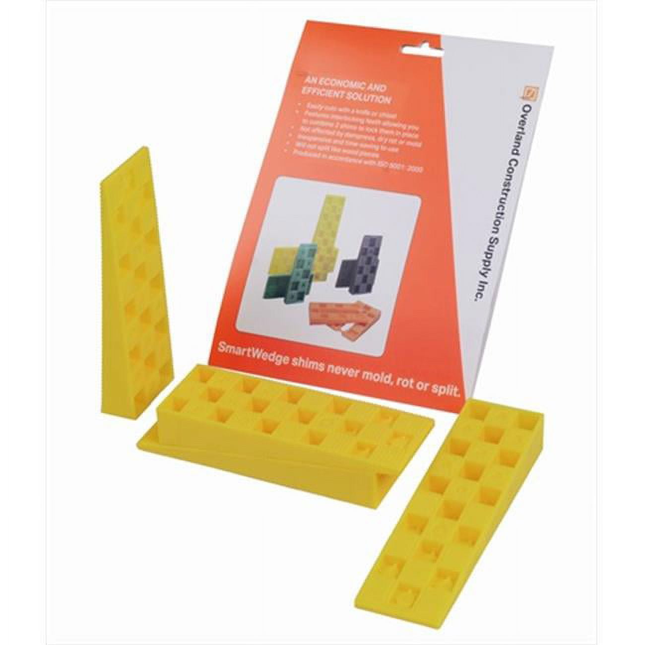 Overland SmartWedge Yellow Plastic Shims with Interlocking Teeth ...