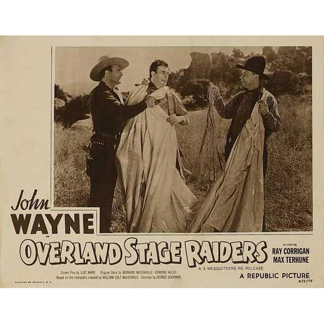 Overland Stage Raiders - movie POSTER (Style D) (11" x 14") (1938 ...