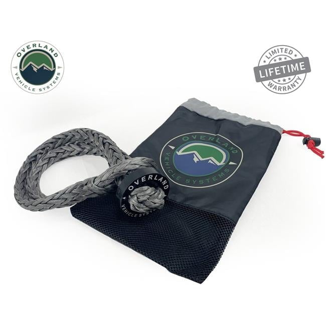 Overland VCL 19139919 0.43 in. 41000 lbs Soft Shackle with Collar & 22 ...