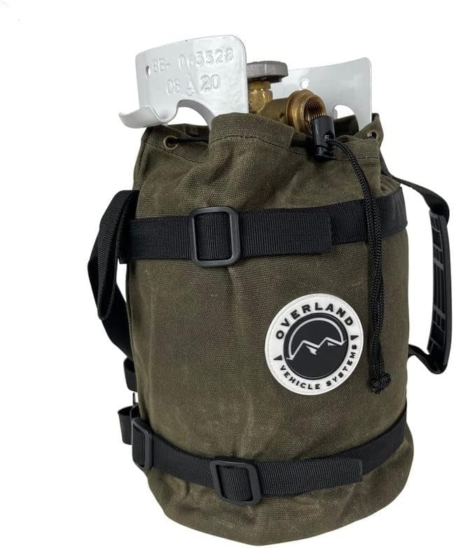 Overland Vehicle Systems Propane Bag with Handle & Straps - #16 Waxed ...
