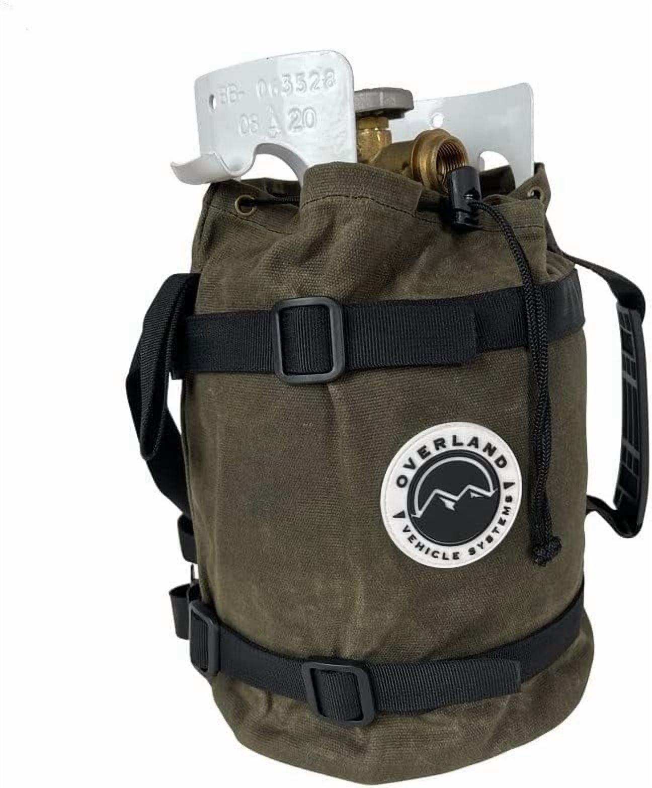 Overland Vehicle Systems Propane Bag with Handle & Straps - #16 Waxed ...