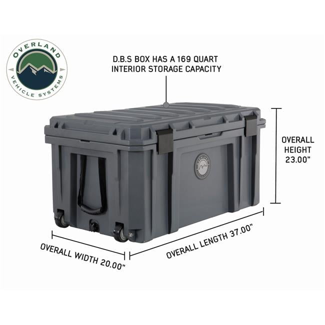Overland Vehicle Systems & Up Down Air UDA40100031 D.B.S. Dark Gray 169 ...