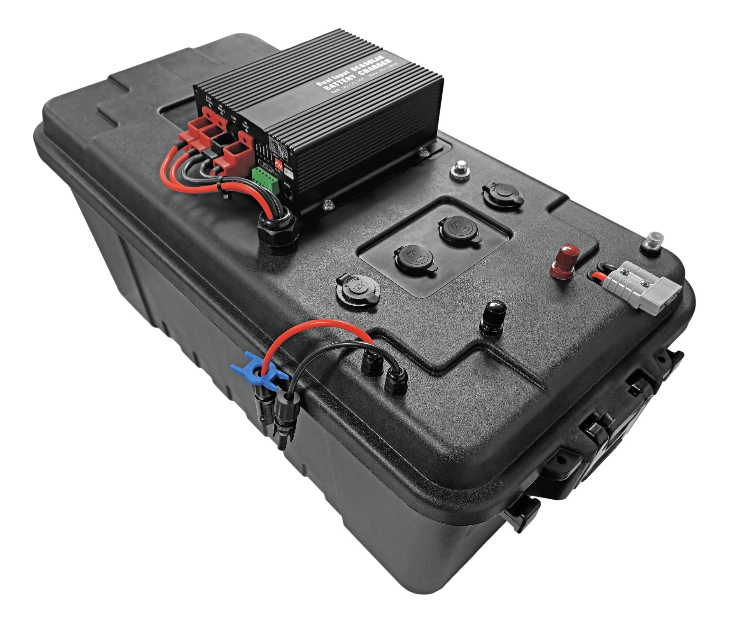 Overlanding Solar Generator Battery Box for 12V AGM, SLA, or Lithium ...