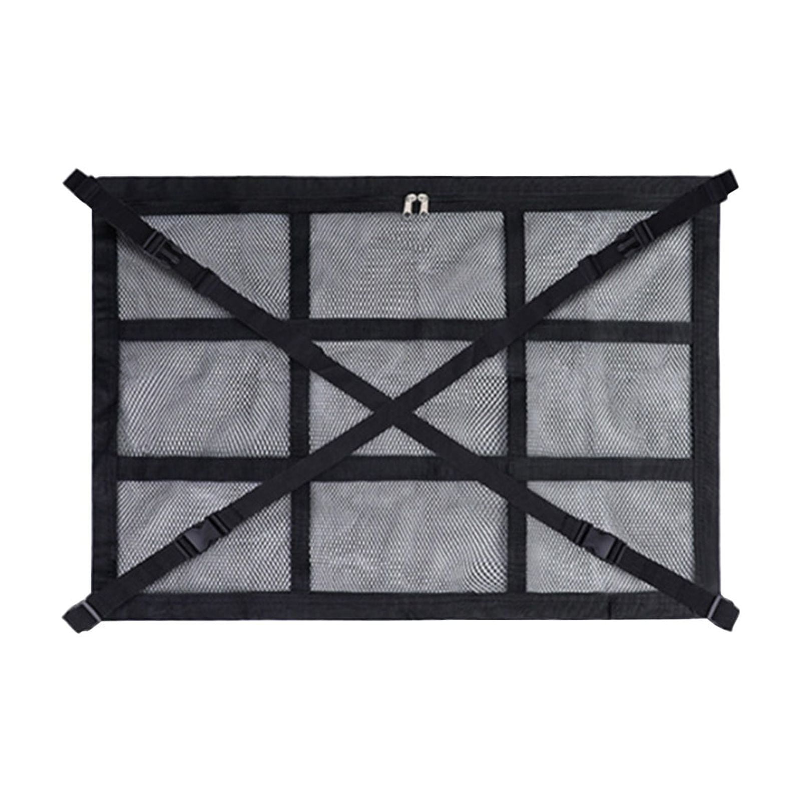Overlap Style Roof Storage Net for SUV, 70x50x2cm Fabric Overhead ...