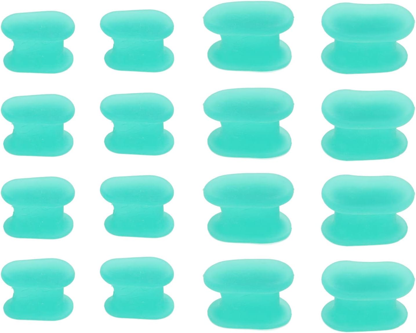 Overlapping Toes Separator Toe Spacer Inserts Silicone Bunion Corrector ...