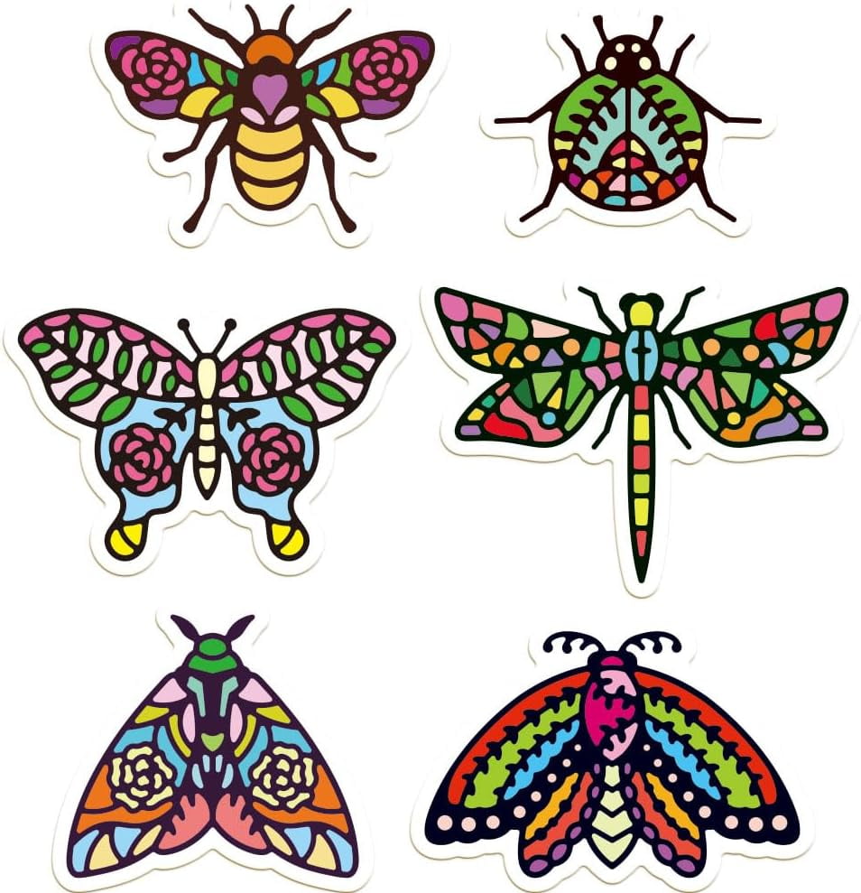 Overlay Artistic Patterns Insect Cutting Dies for Card Making Butterfly ...