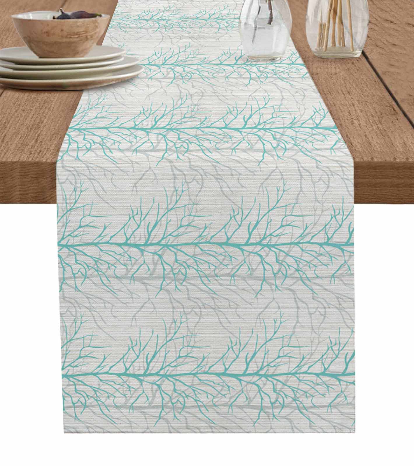 Overlay Of Tree Branch Loop Diagram Table Runner ration Home r Dinner ...