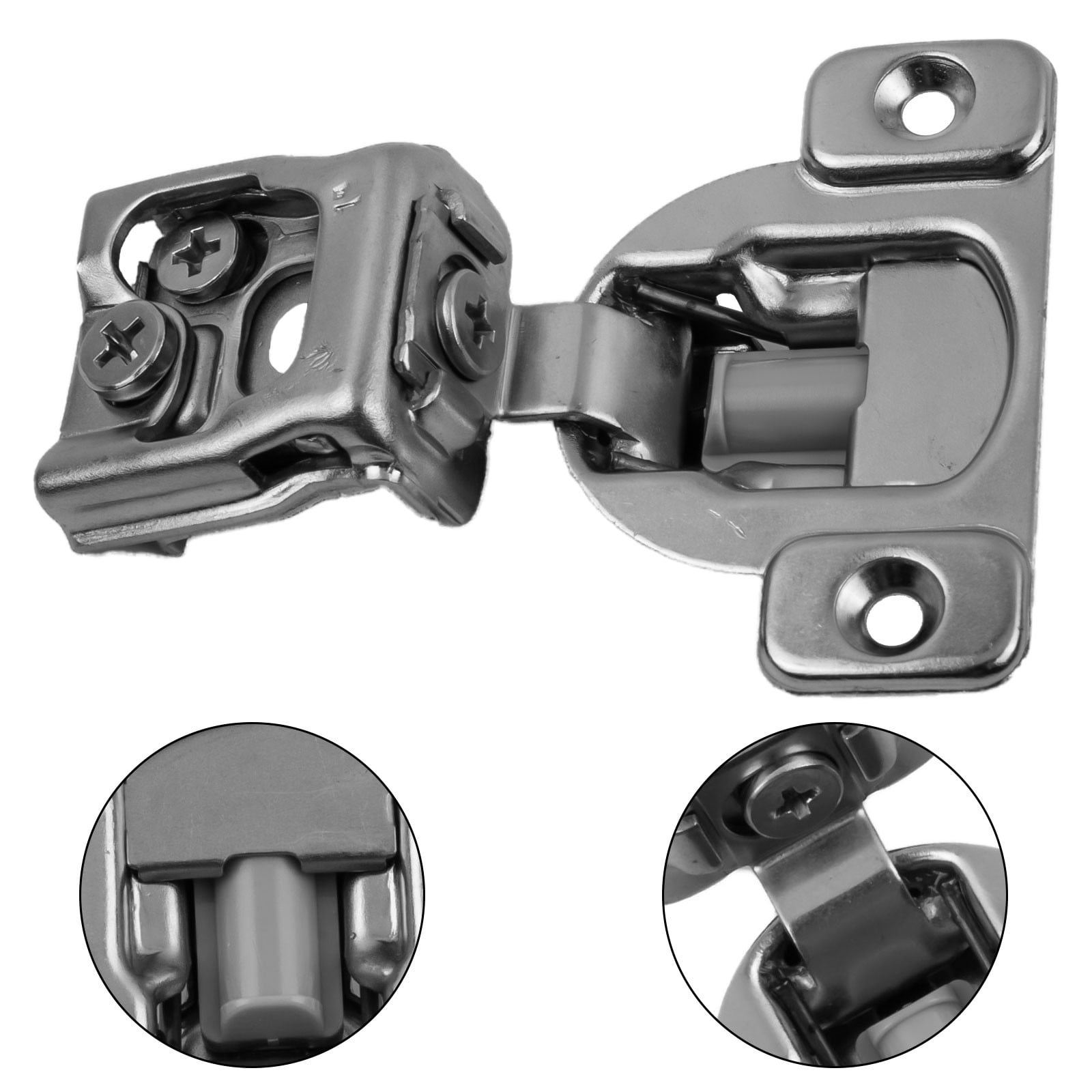 Overlay Soft Close 6 Way Compact Concealed Hinges For Kitchen Cabinets ...
