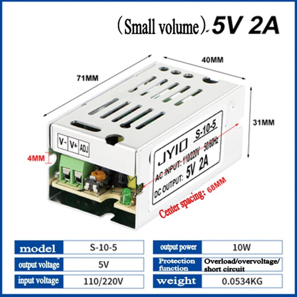 Overload Protection Switching Power Supply Transformer Ac220V To 12V ...
