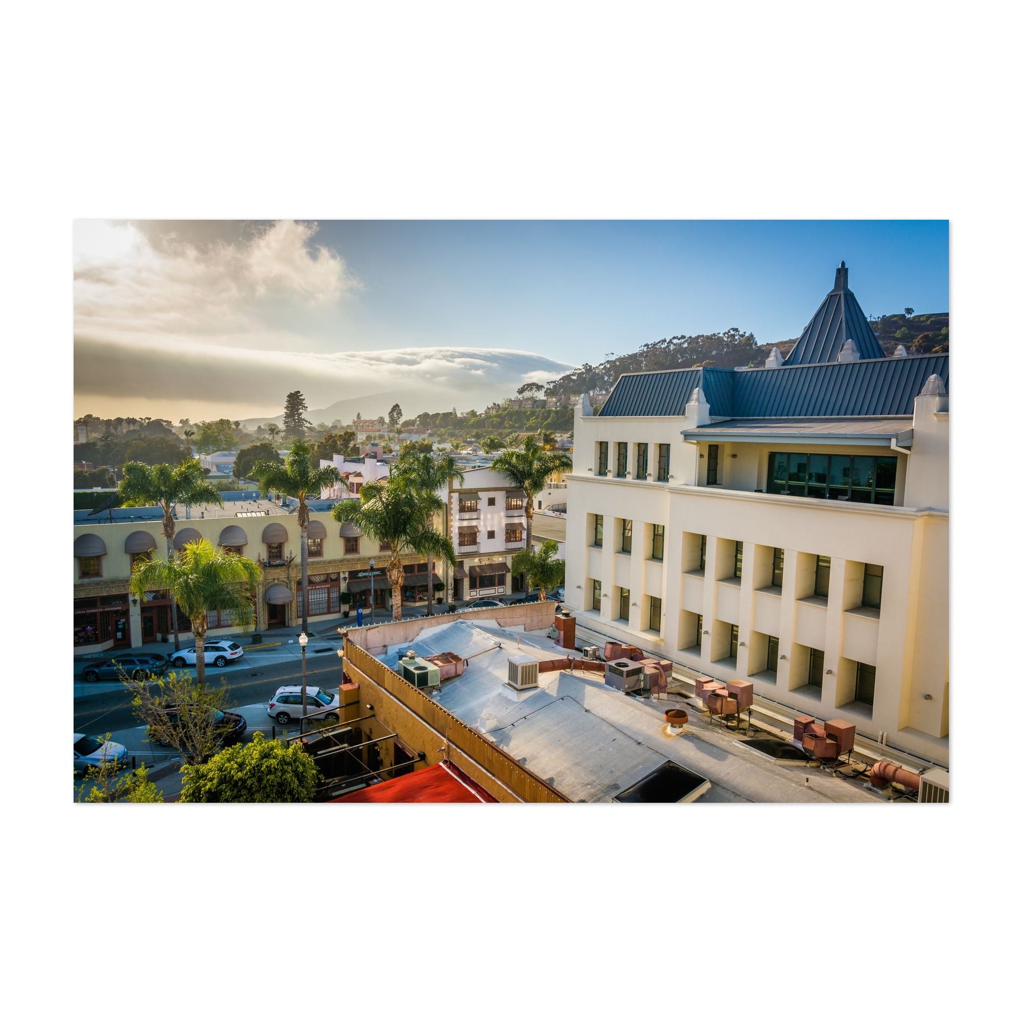 Overlook Downtown - Ventura California Photography Cityscape ...